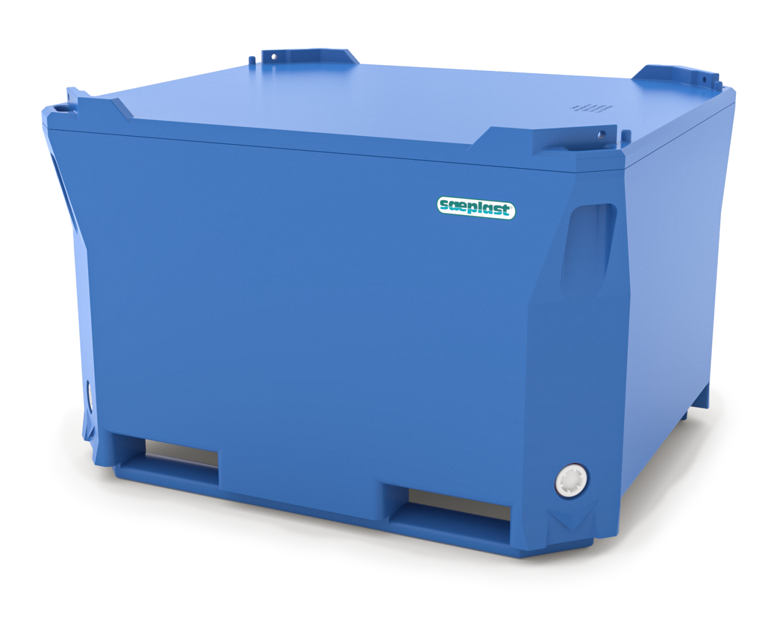 PE lid for 660 PE Container (Spill Resistant) | Durable by Sæplast